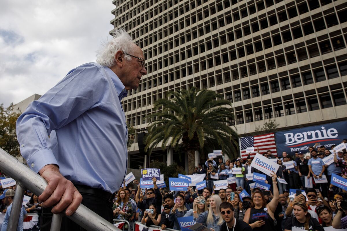 Where Bernie the Socialist Millionaire Fits in Today's America - Bloomberg