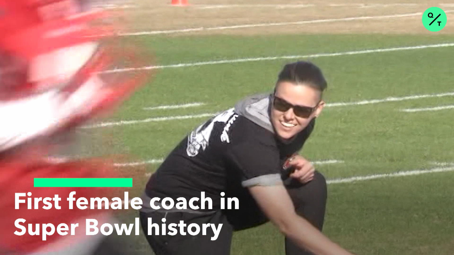Watch First Female Coach In The Super Bowl - Bloomberg