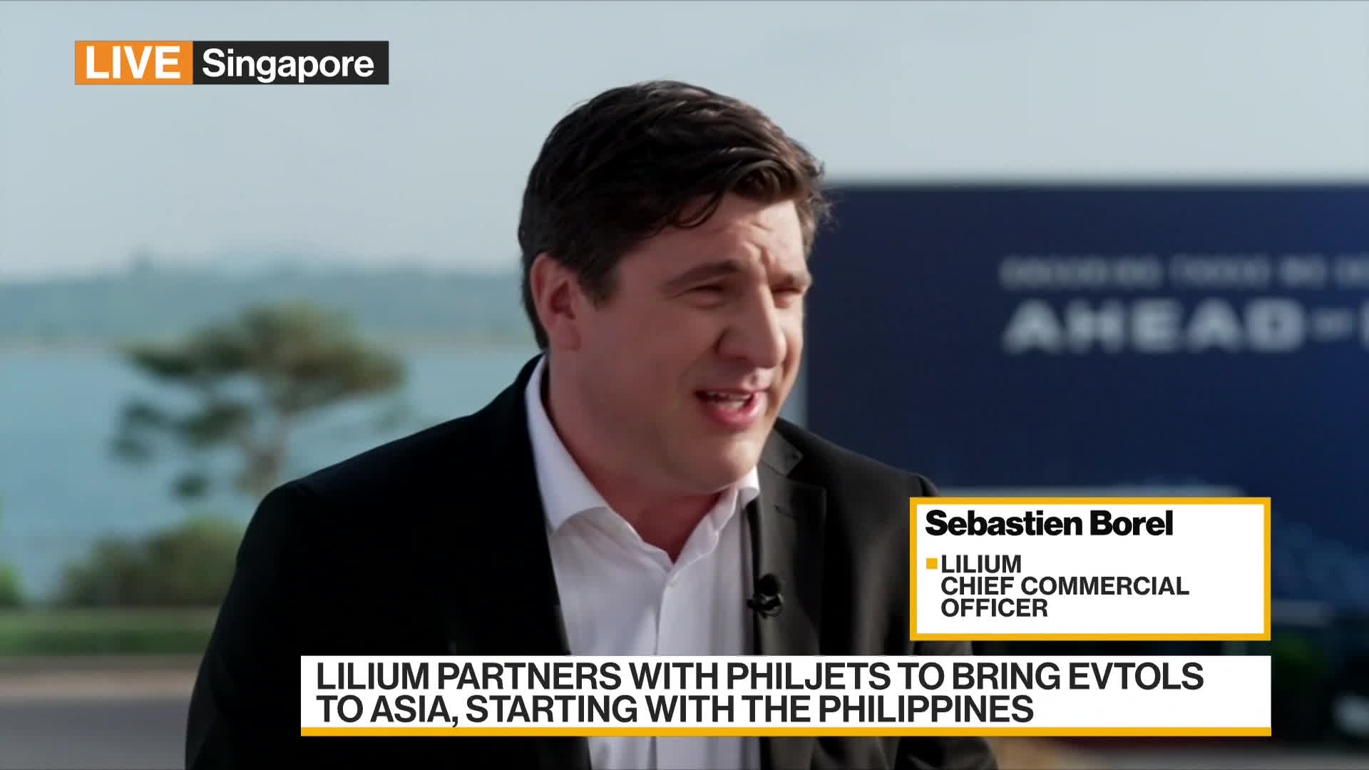 Watch Lilium’s Borel on Business Strategy, Aviation Outlook - Bloomberg