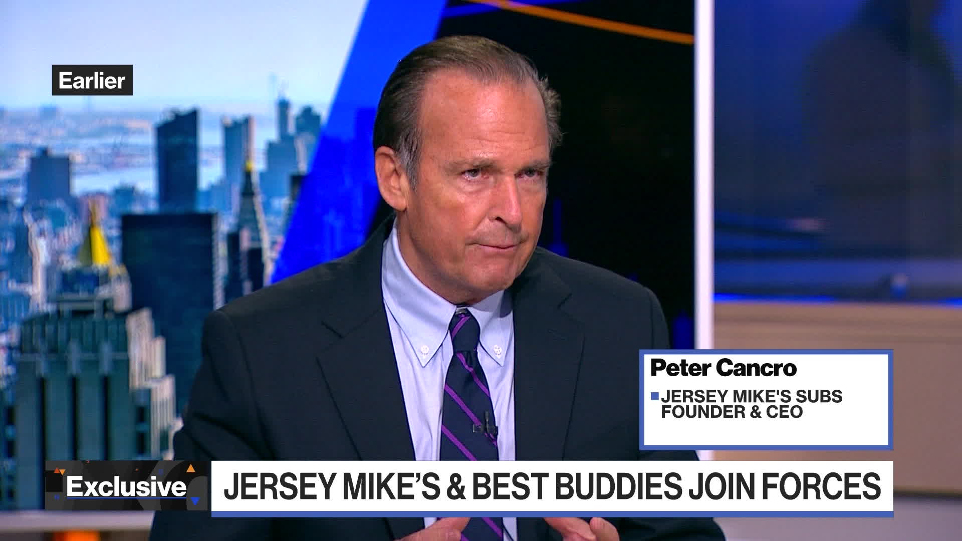 Watch Jersey Mike's & Best Buddies Join Forces - Bloomberg