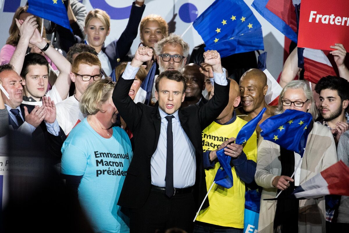 McKinsey Probe in France Widened to Macron Campaign Funding - Bloomberg