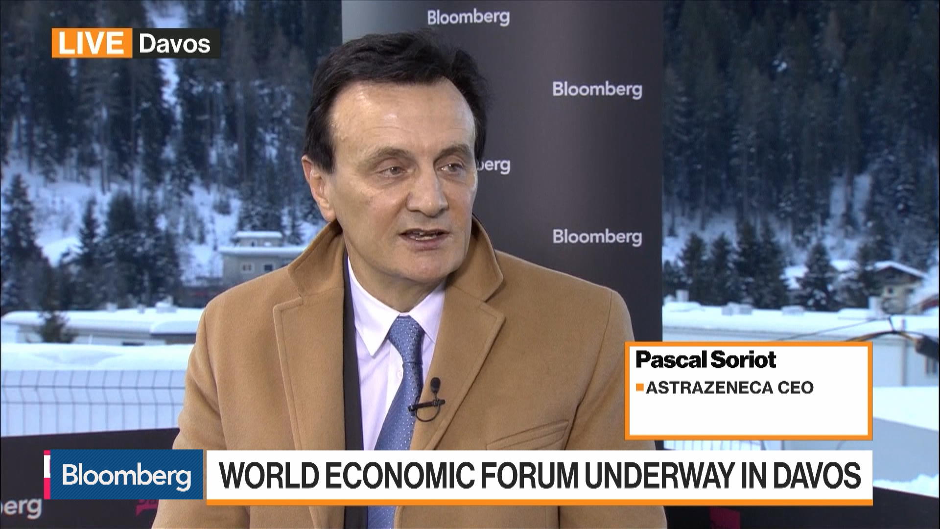 Watch Davos: Astrazeneca CEO Pascal Soriot on Climate Change, China ...