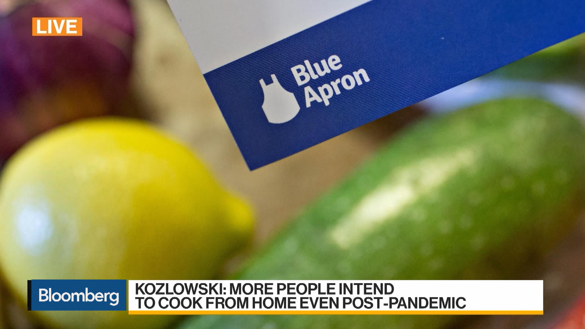 Watch Blue Apron CEO on Consumer Demand Amid Pandemic (Video) - Bloomberg