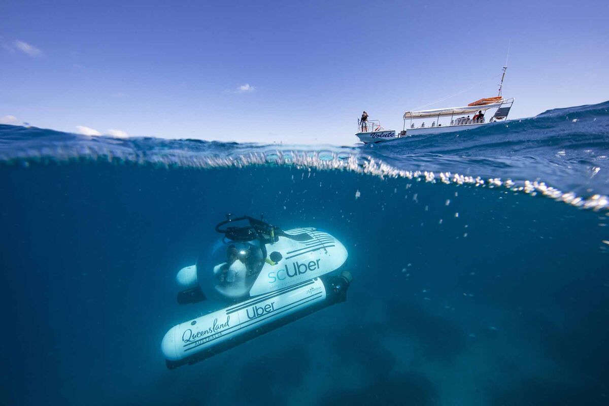 ScUber (UBER) Launches Submarine Rides to Great Barrier Reef - Bloomberg