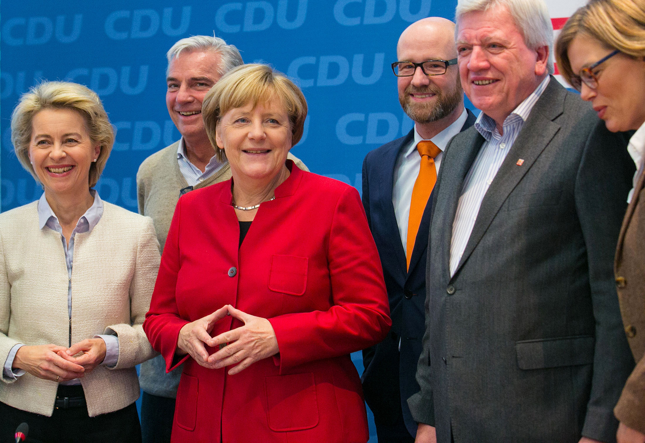 Merkel Portrays Herself as Stabilizing Force Seeking Fourth Term ...