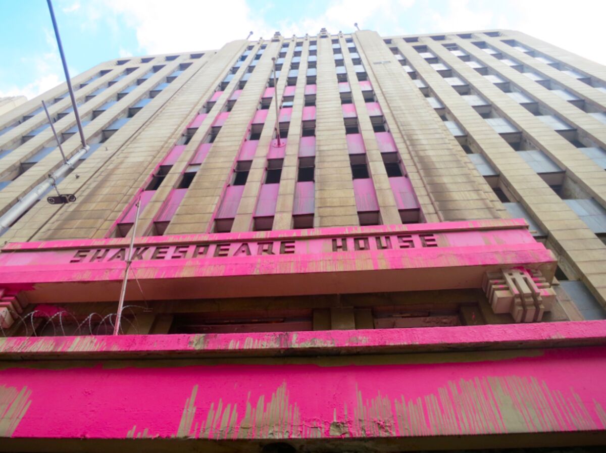 How Johannesburg's Most Neglected Buildings Ended Up Splashed With Pink ...