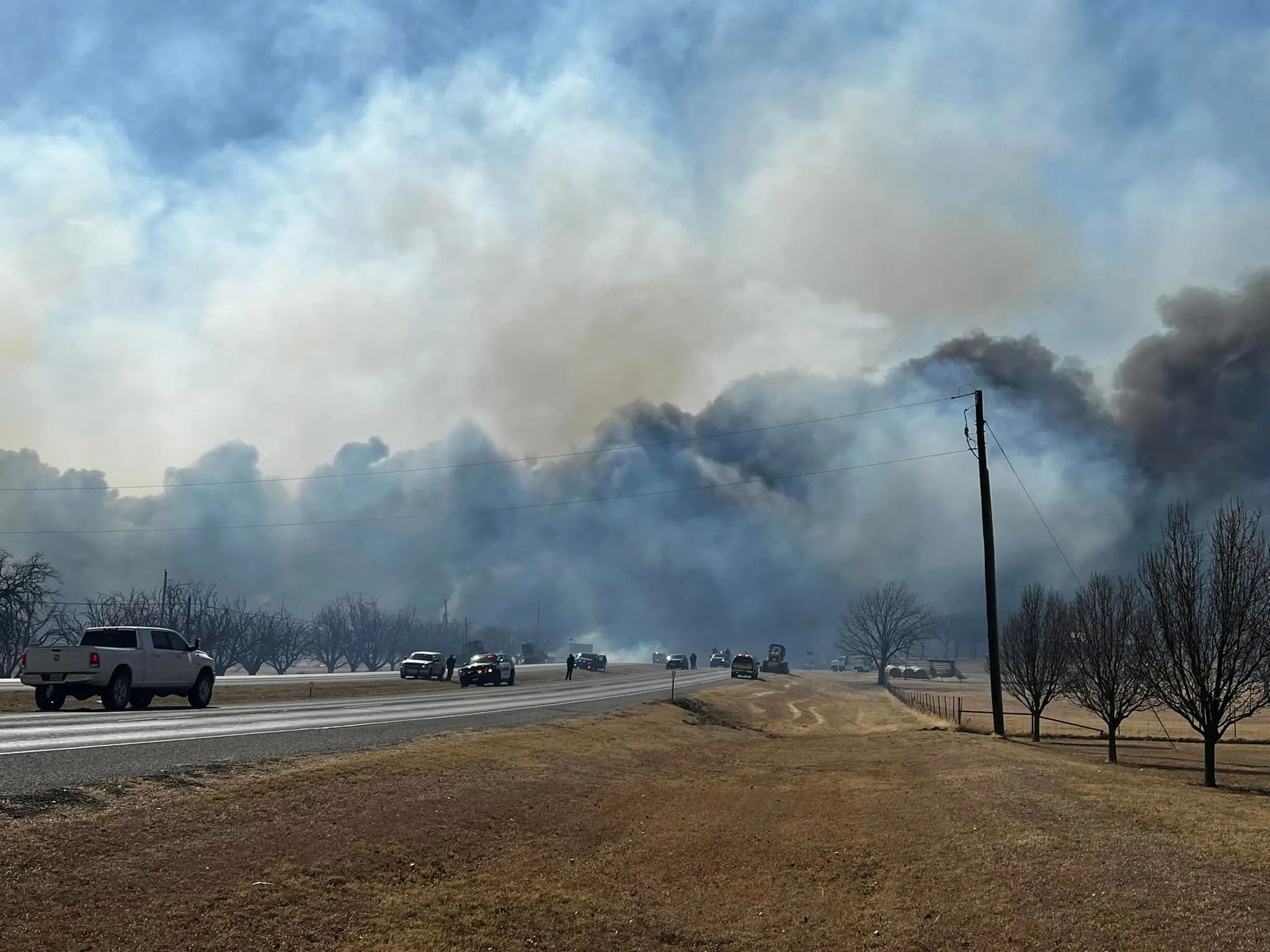 Houston Braces for Flooding and Tornadoes as West Texas Wildfires Burn ...