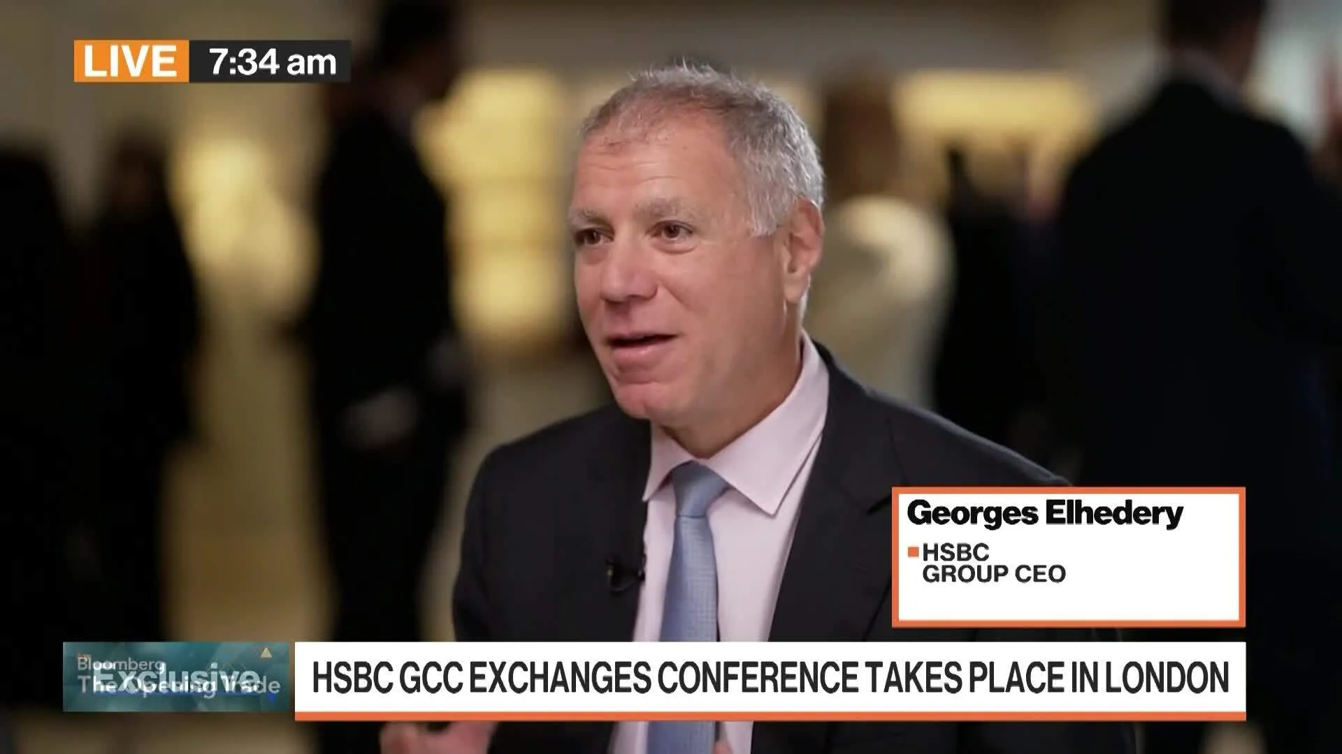 Watch HSBC CEO Elhedery on GCC, Job Market & Banking Amid AI - Bloomberg