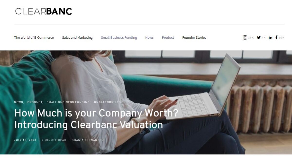 Clearbanc Launches Tool to Value Startups in Just One Day - Bloomberg