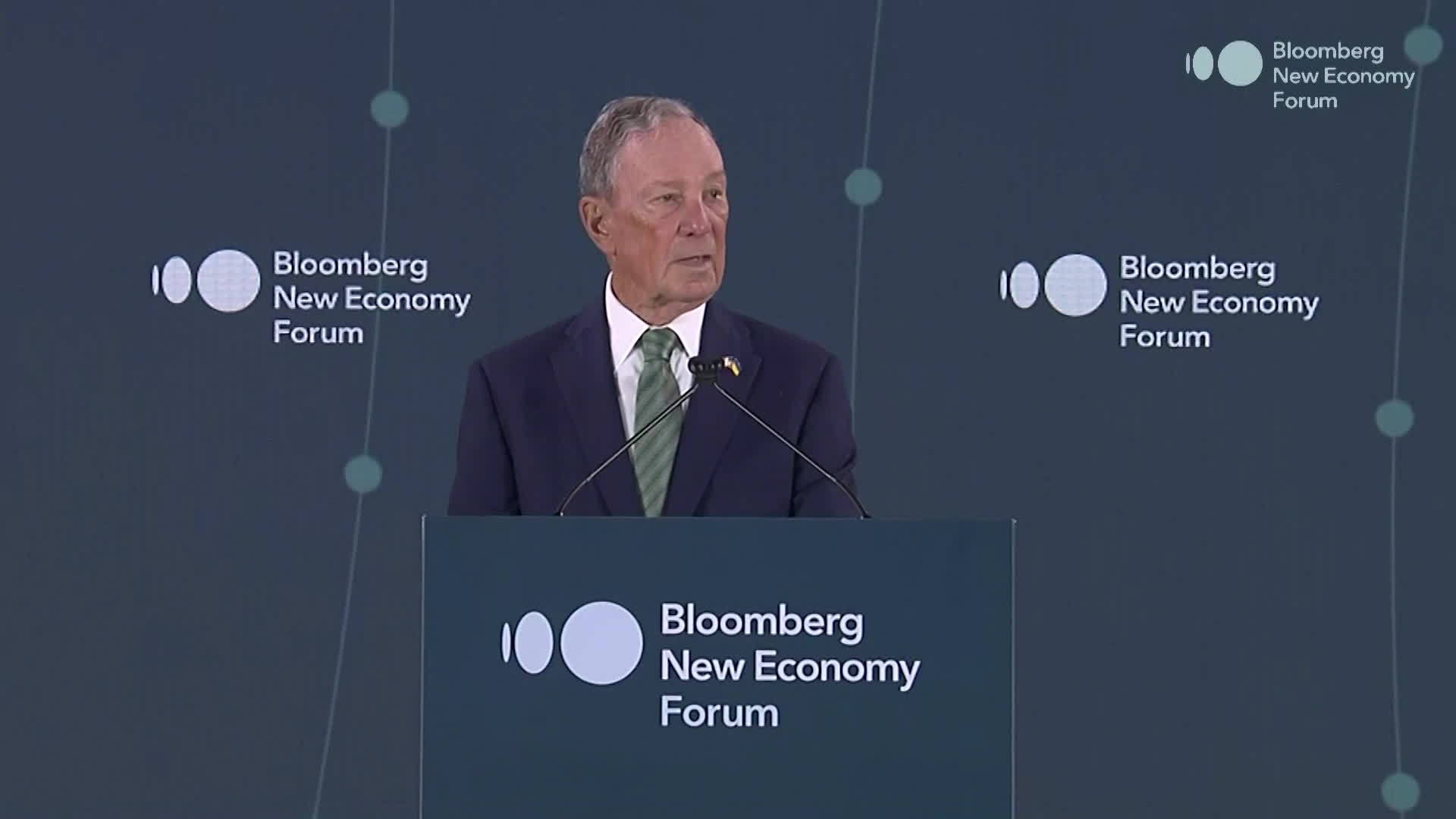 Watch Bloomberg New Economy Forum Welcome Remarks - Bloomberg
