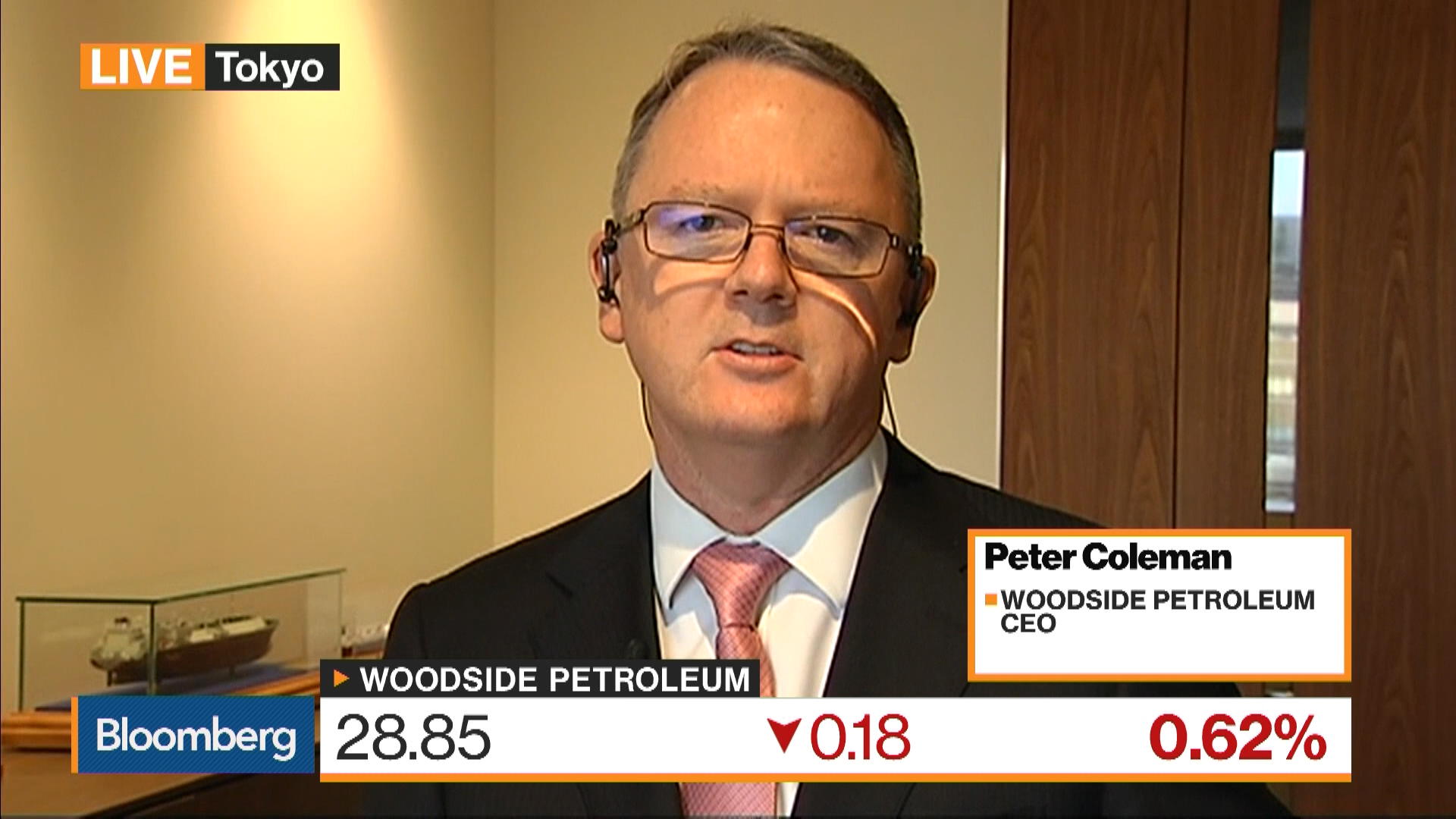 Watch Woodside's CEO on LNG Market, Wheatstone Project (Video) - Bloomberg