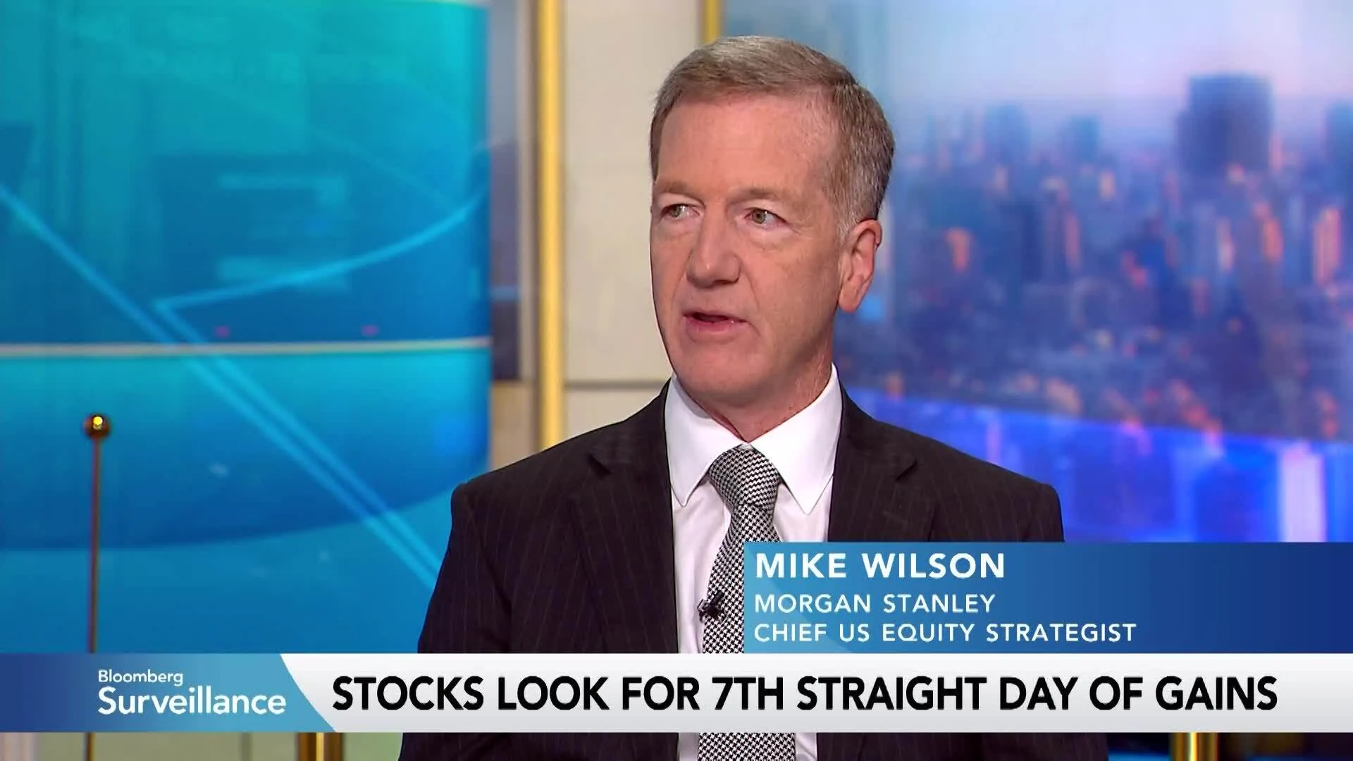 Watch Markets: Morgan Stanley’s Mike Wilson Is Bullish Into 2026 ...
