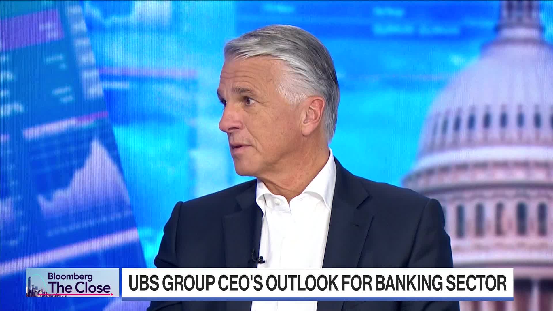 Watch UBS CEO Ermotti Sees a Lot of 'Over Capacity' in US Banking - Bloomberg