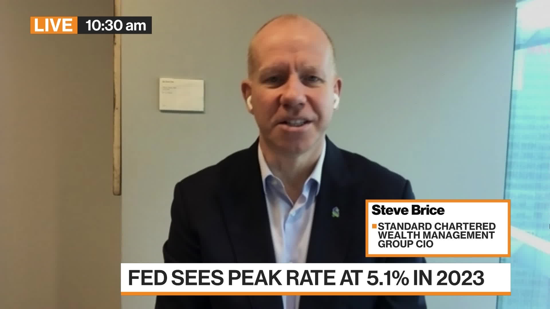 Watch Standard Chartered's Brice on Markets - Bloomberg