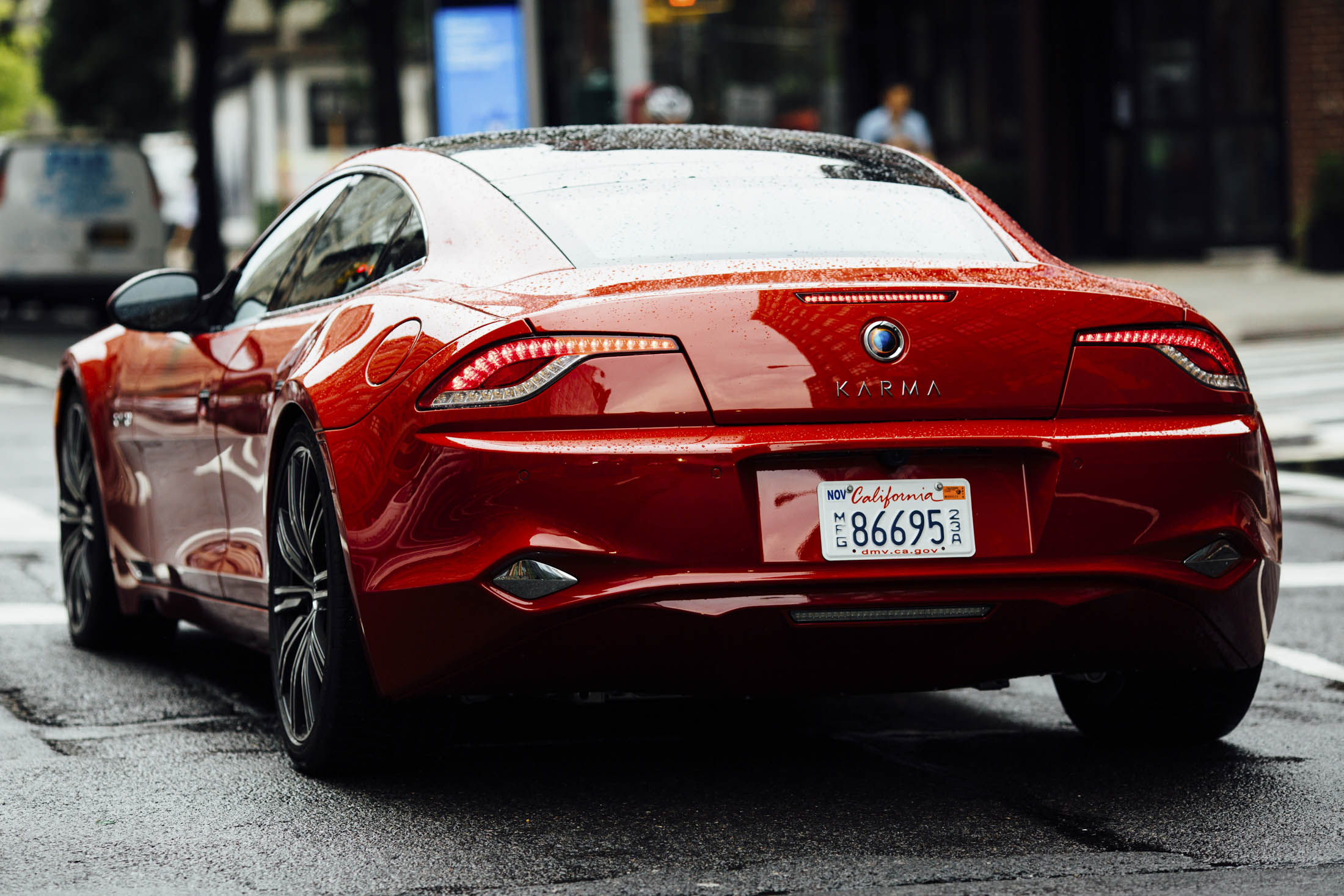 Fisker Karma Red