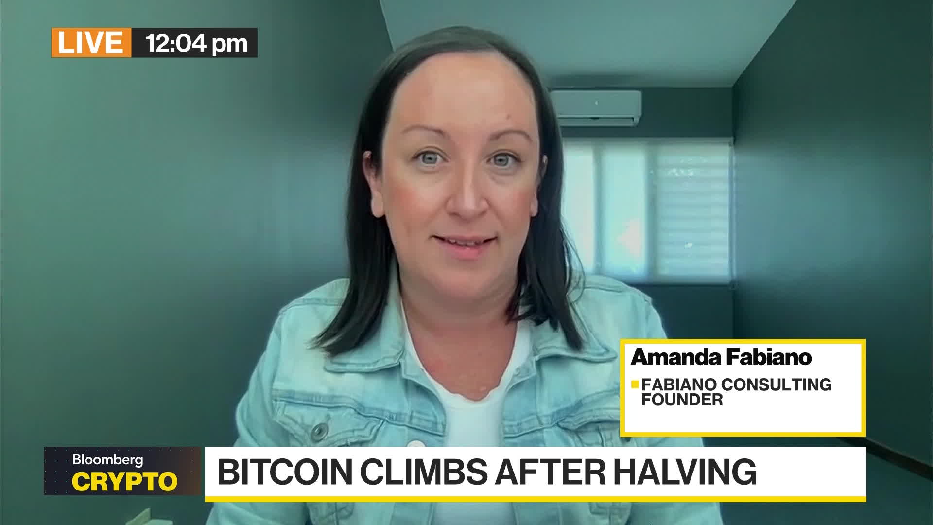 Watch Fabiano Consulting Founder on Bitcoin Halving, Runes - Bloomberg