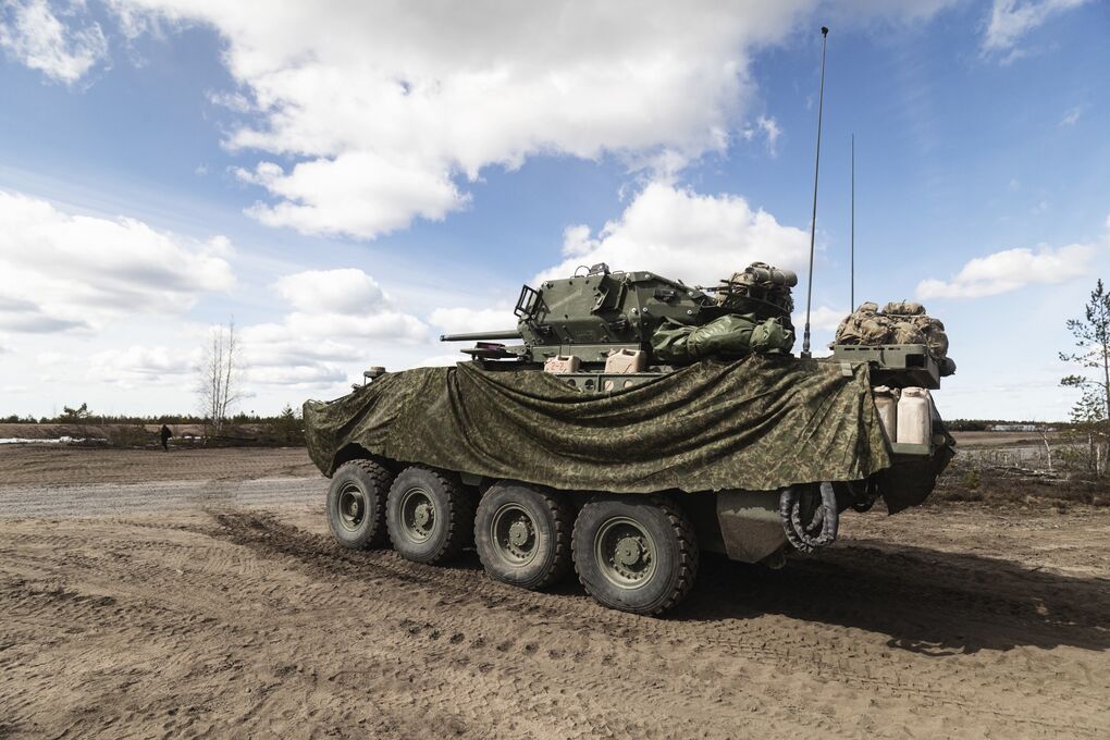 US Weighs Stryker Armored Vehicles in Ukraine Aid Package Set for ...