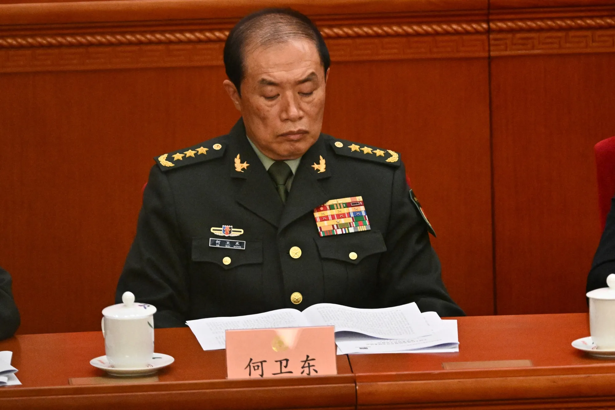 China ‘Unaware’ of Reports No. 3 Military Official Being Probed - Bloomberg
