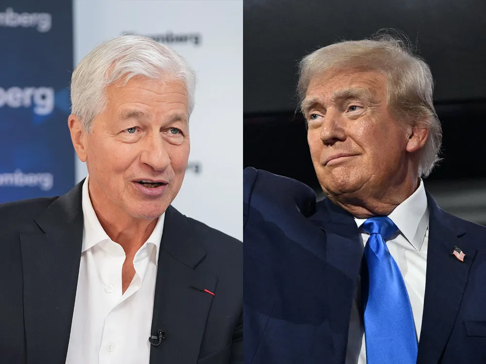 Trump propone a Dimon para secretario Tesoro y luego lo niega - Bloomberg