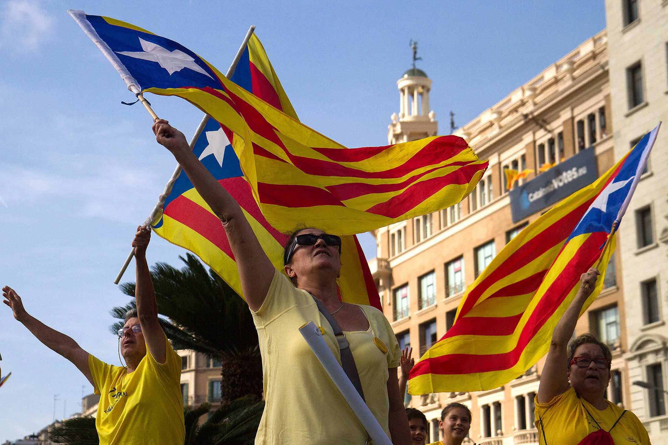 The Propaganda Army Fighting to Wrest Catalonia Away From Spain - Bloomberg