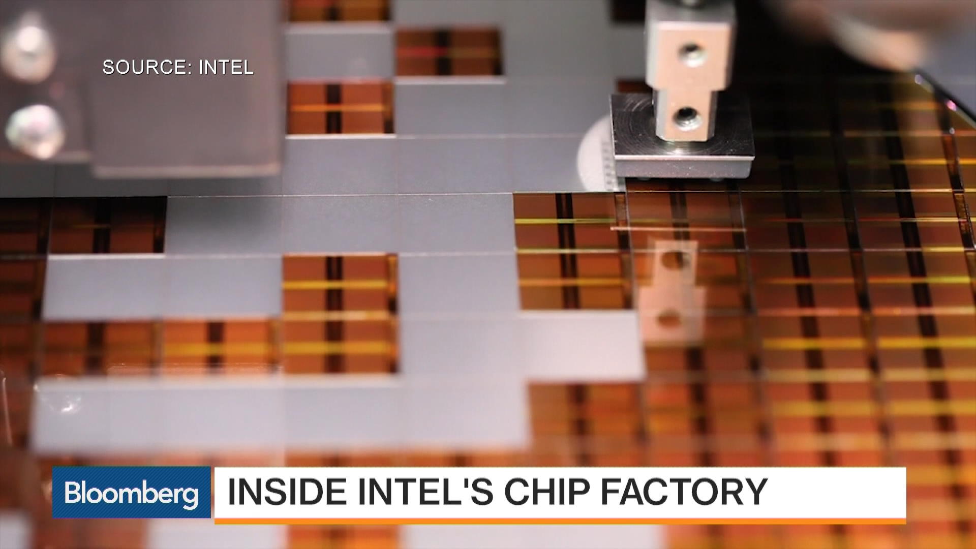 Watch Inside Intel's Chip Factory - Bloomberg