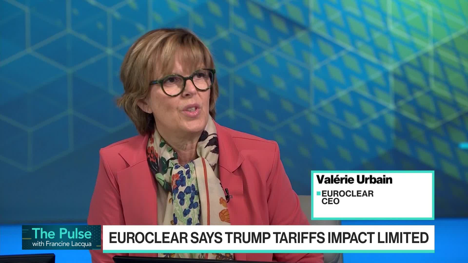 Watch Euroclear CEO on Trump Tariffs Impact, Volatility, Frozen Russian Assets - Bloomberg