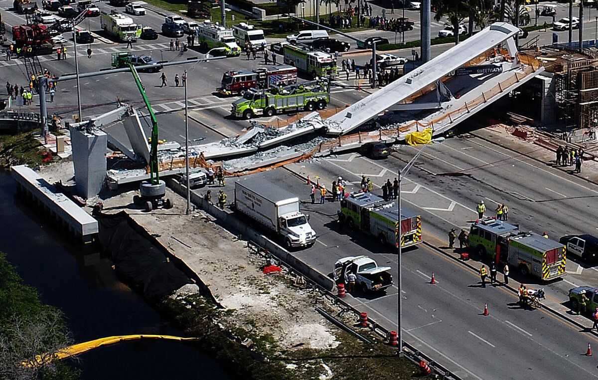 The Latest on the Deadly Bridge Collapse in Miami - Bloomberg