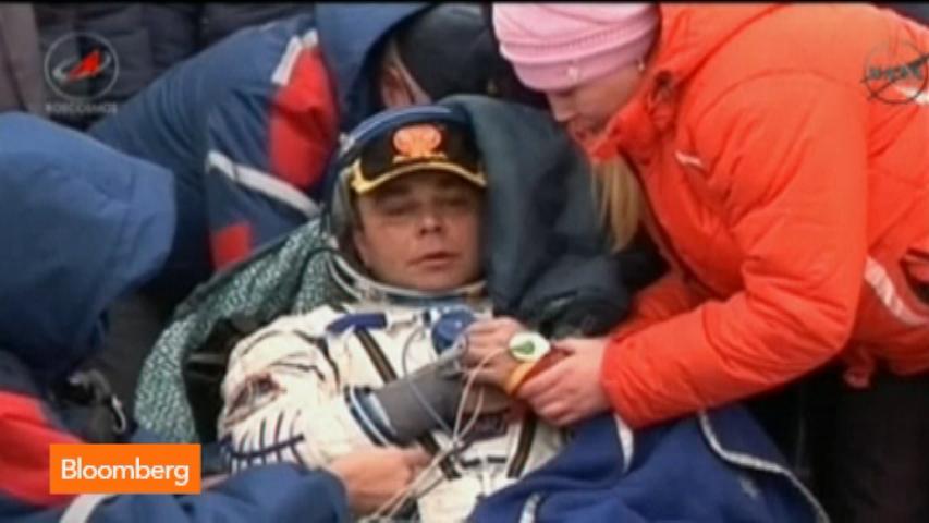 Watch Astronauts Back Home From International Space Station - Bloomberg