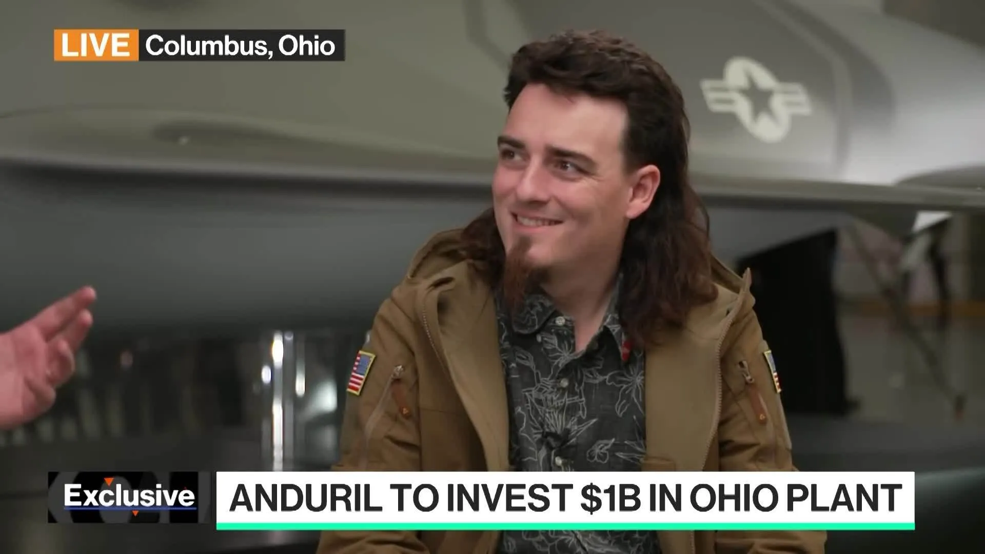Watch Anduril’s Founder on Ohio Plant, IPO, Trump - Bloomberg