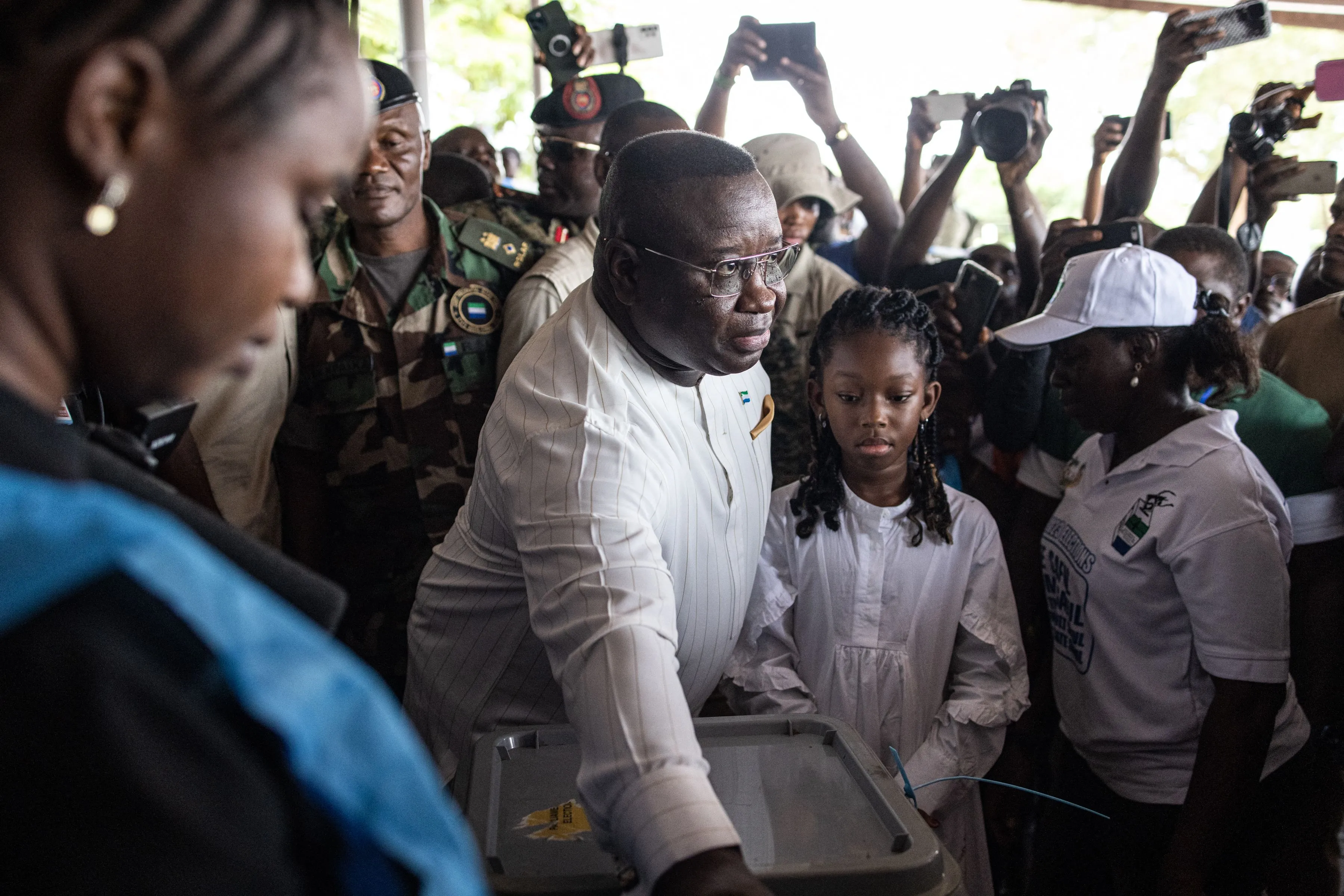 Sierra Leone Elections: President Julius Bio Wins Reelection With 56% ...