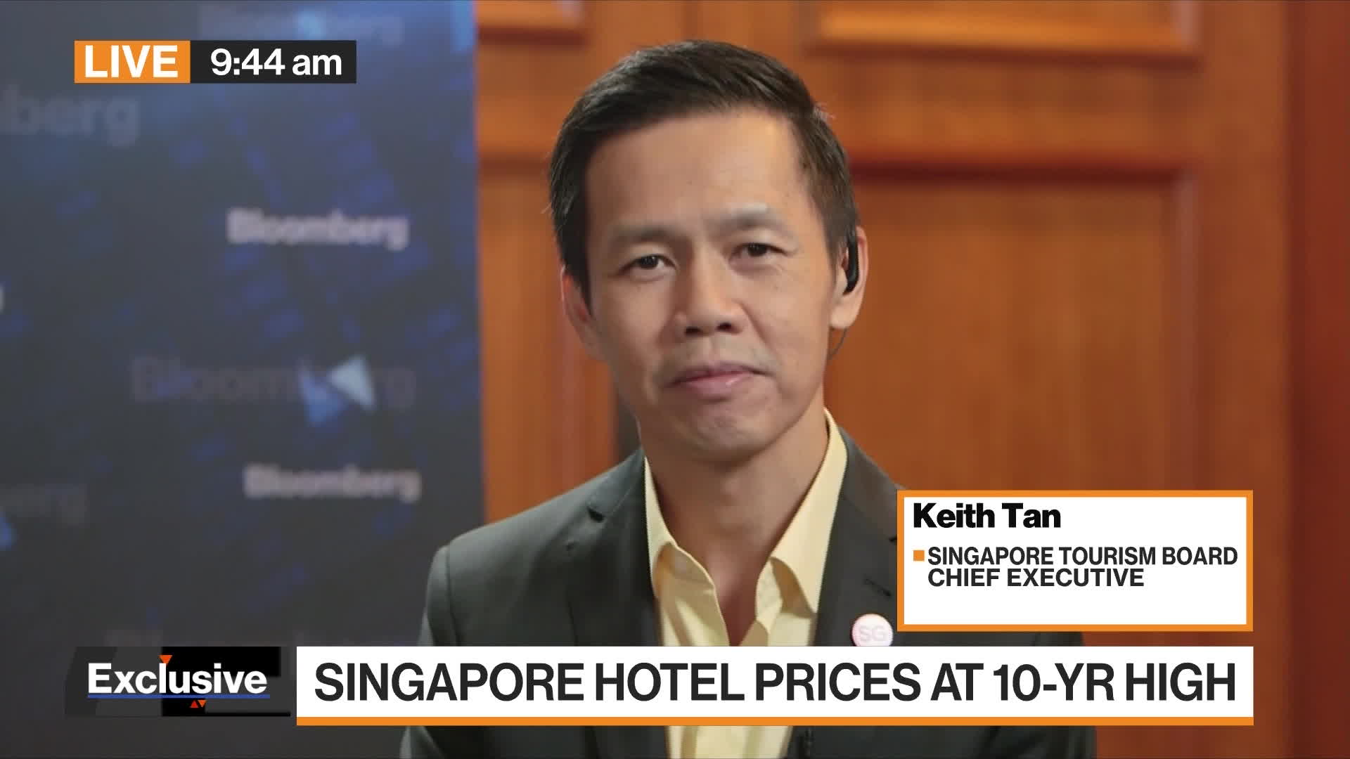 Watch Singapore Tourism Board CEO on Reviving Tourism - Bloomberg