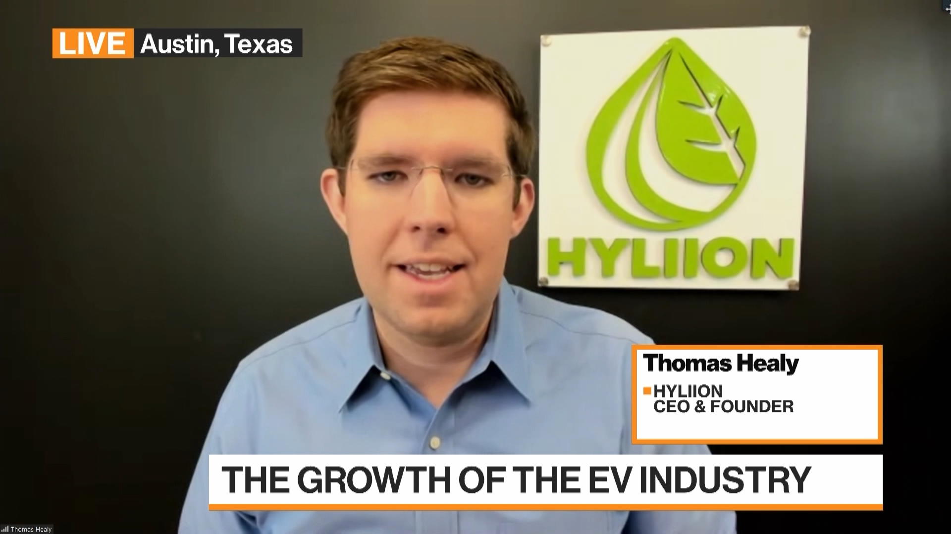 Watch Hyliion CEO Healy Discusses EV Growth - Bloomberg