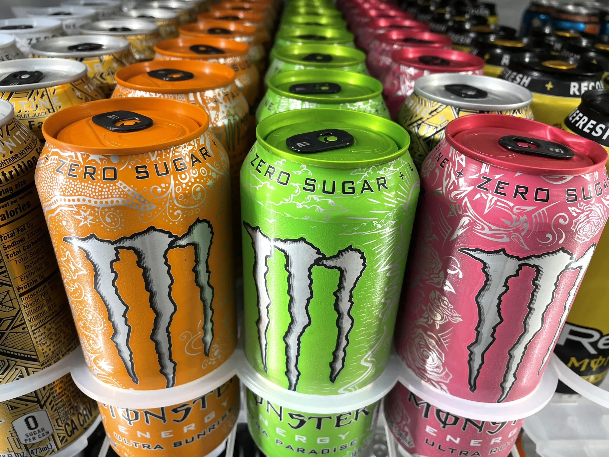 Monster, Red Bull on the Run With Energy Drinks Going Sugar-Free ...