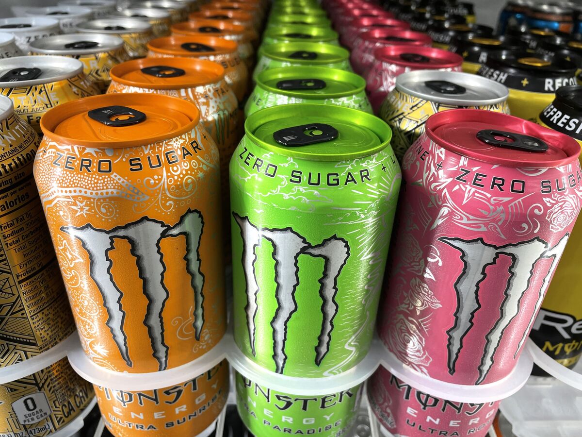 Monster, Red Bull on the Run With Energy Drinks Going Sugar-Free - Bloomberg