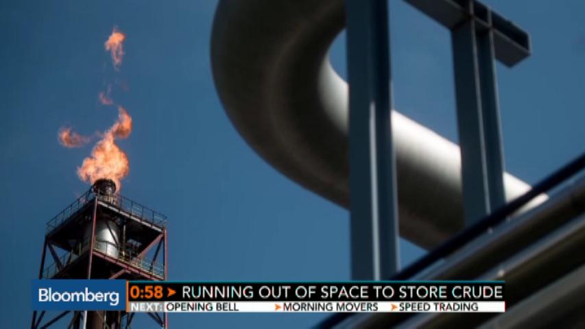 Watch Running Out of Space to Store Crude Oil - Bloomberg