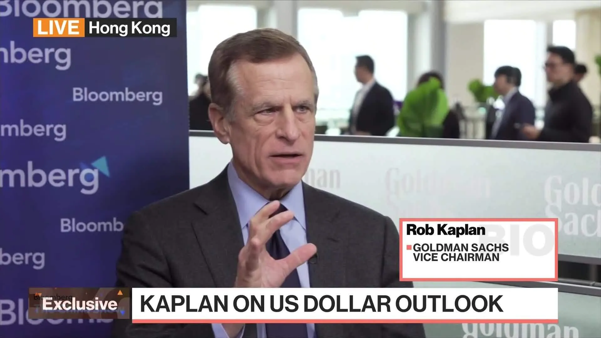 Watch Goldman Vice Chair Kaplan on Fed Policy, Dollar - Bloomberg
