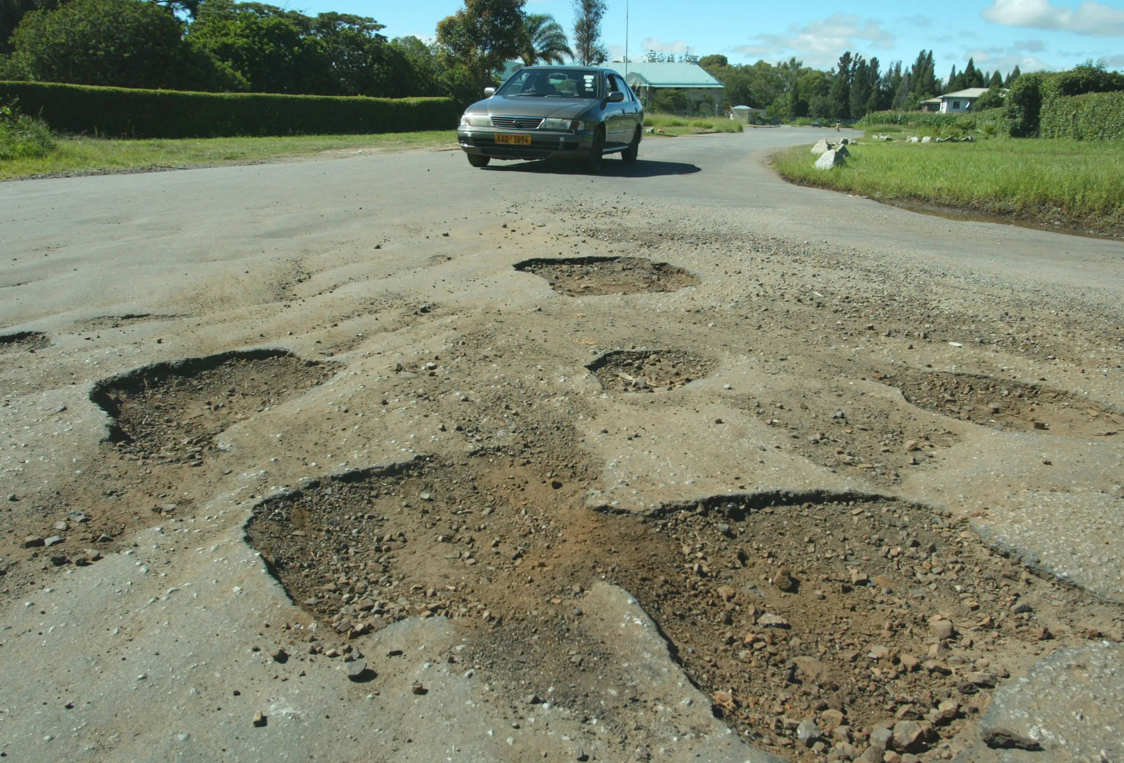 Harare Zimbabwe Pledges to Fix Its Pothole-Riddled Roads for SADC ...