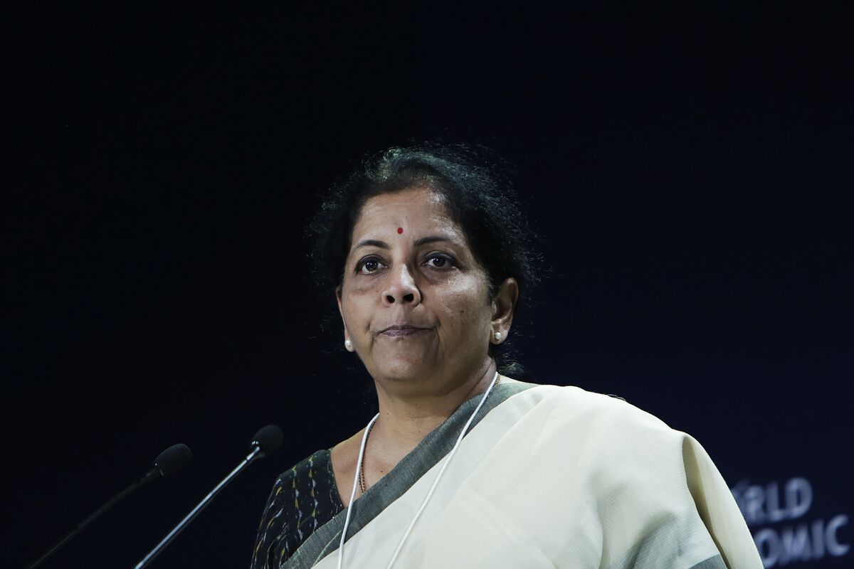 India's First Female Finance Minister Faces Team Modi Test - Bloomberg