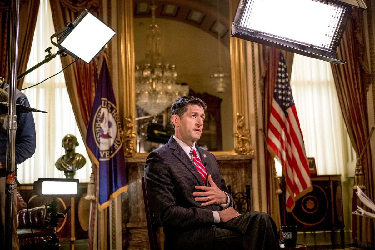 Ryan Doesn’t Rule Out Troops in Syria to Fight Islamic State - Bloomberg