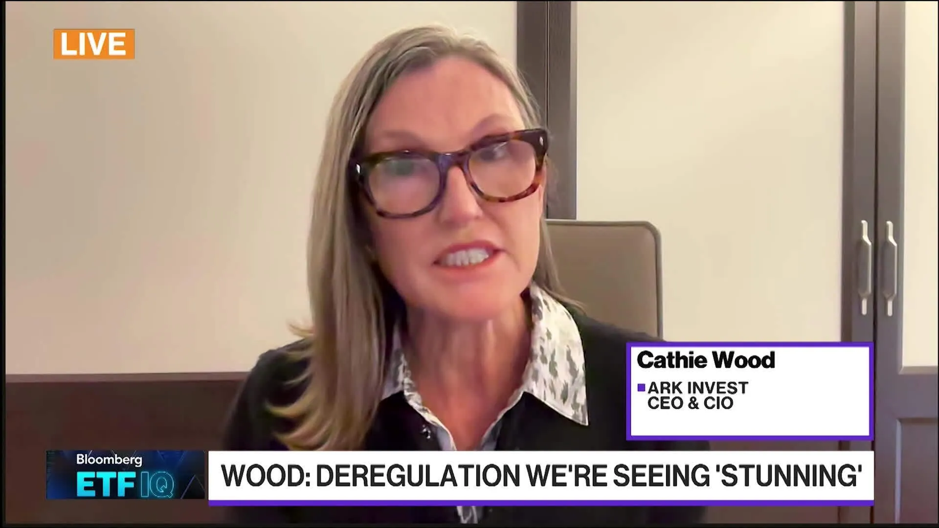 Watch Ark's Cathie Wood Discusses Crypto, Inflation & IPOs - Bloomberg
