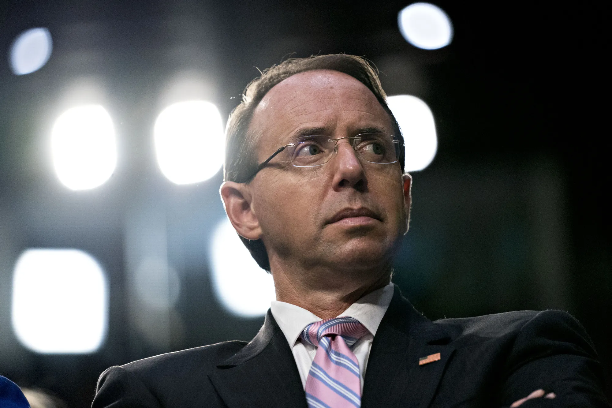 Rosenstein Says He `Kept the Faith' as He Prepares to Depart DOJ ...