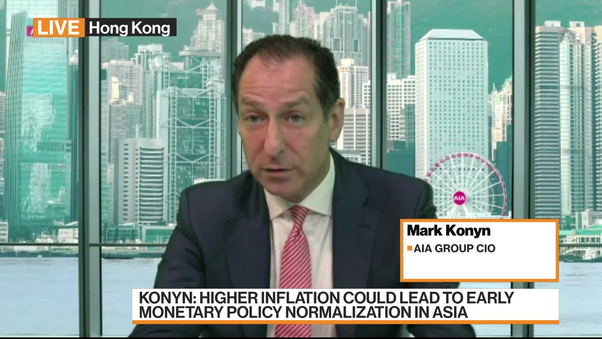 Watch AIA Group Mark Konyn on Fed, Geopolitical Risks - Bloomberg