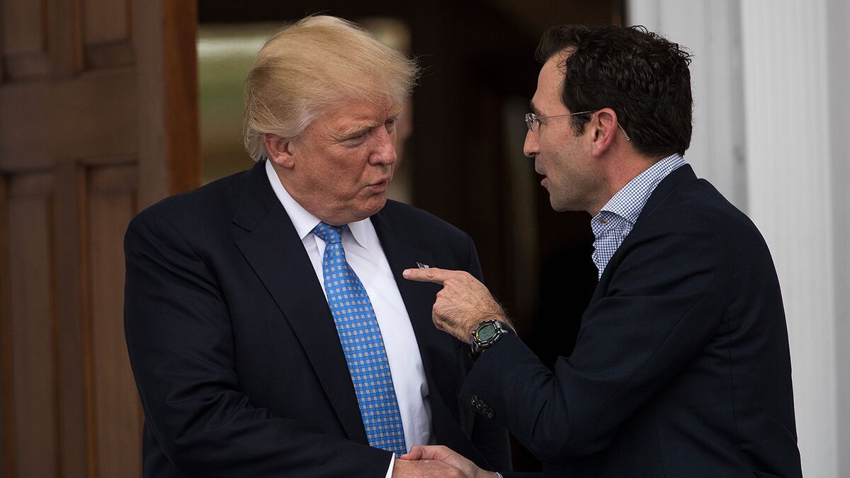 Trump Said to Discuss Treasury Post With Blackstone’s Gray - Bloomberg