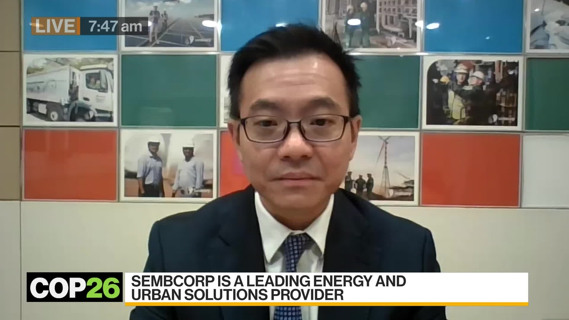 Watch Sembcorp's Chang on COP26 - Bloomberg