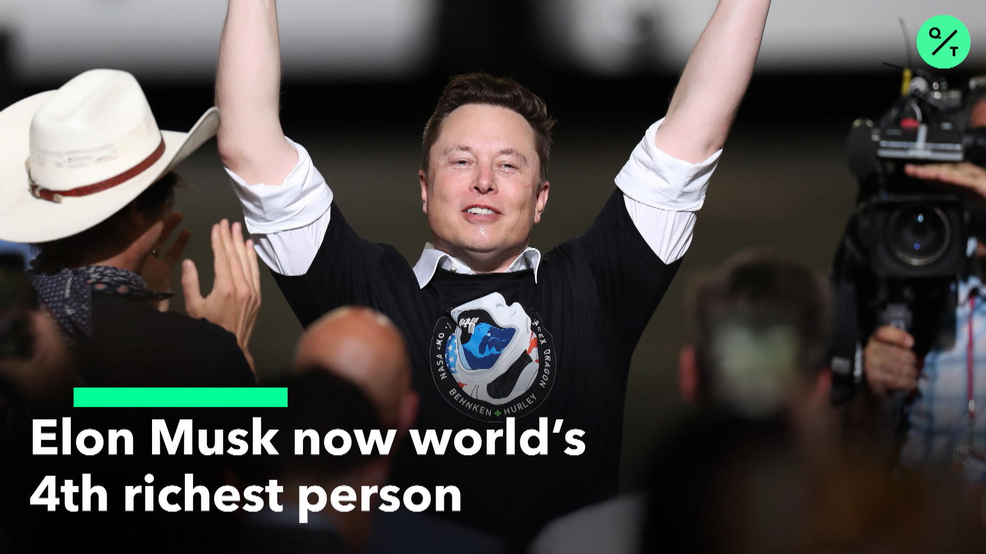Watch Musk Becomes World’s 4th-Richest Person - Bloomberg