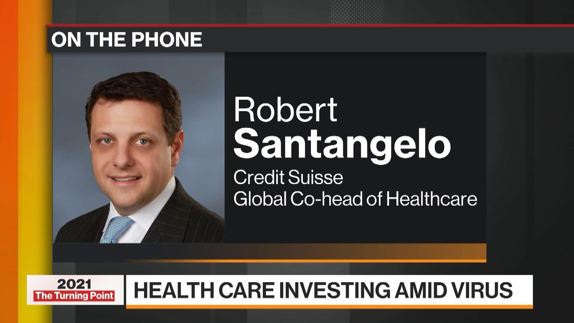 Watch Credit Suisse Global Co-Head of Healthcare Robert Santangelo on ...