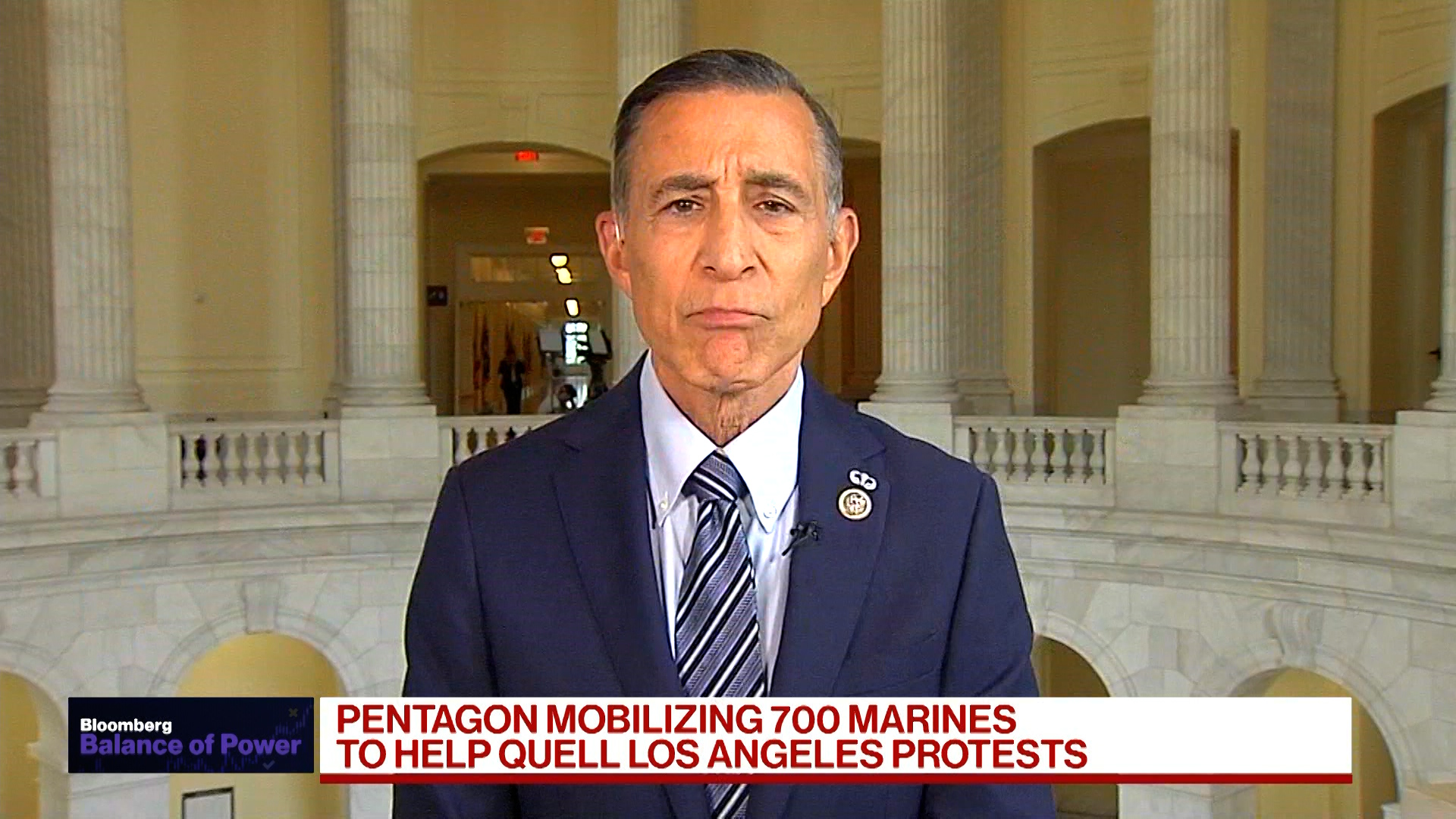 Watch Rep. Darrell Issa on President Trump, LA Protests - Bloomberg
