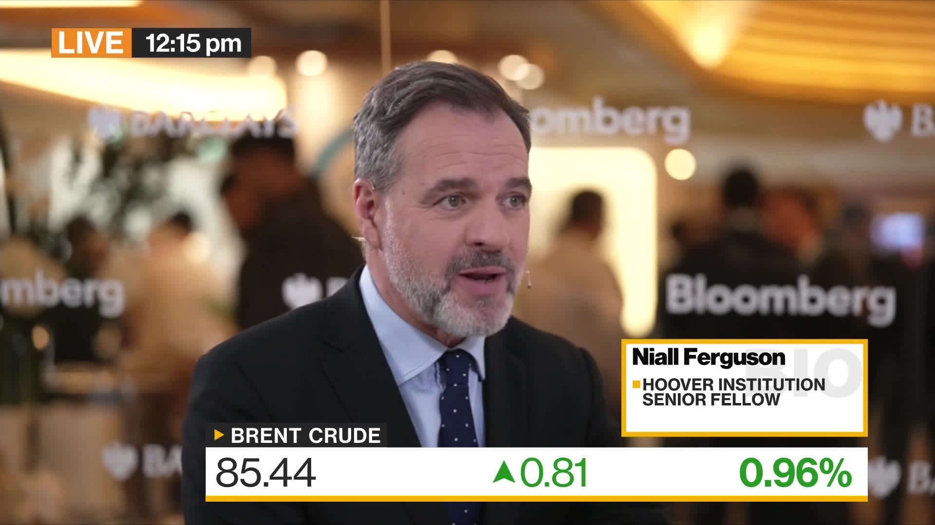 Watch Hoover Institution's Ferguson on Israel, Geopolitics - Bloomberg