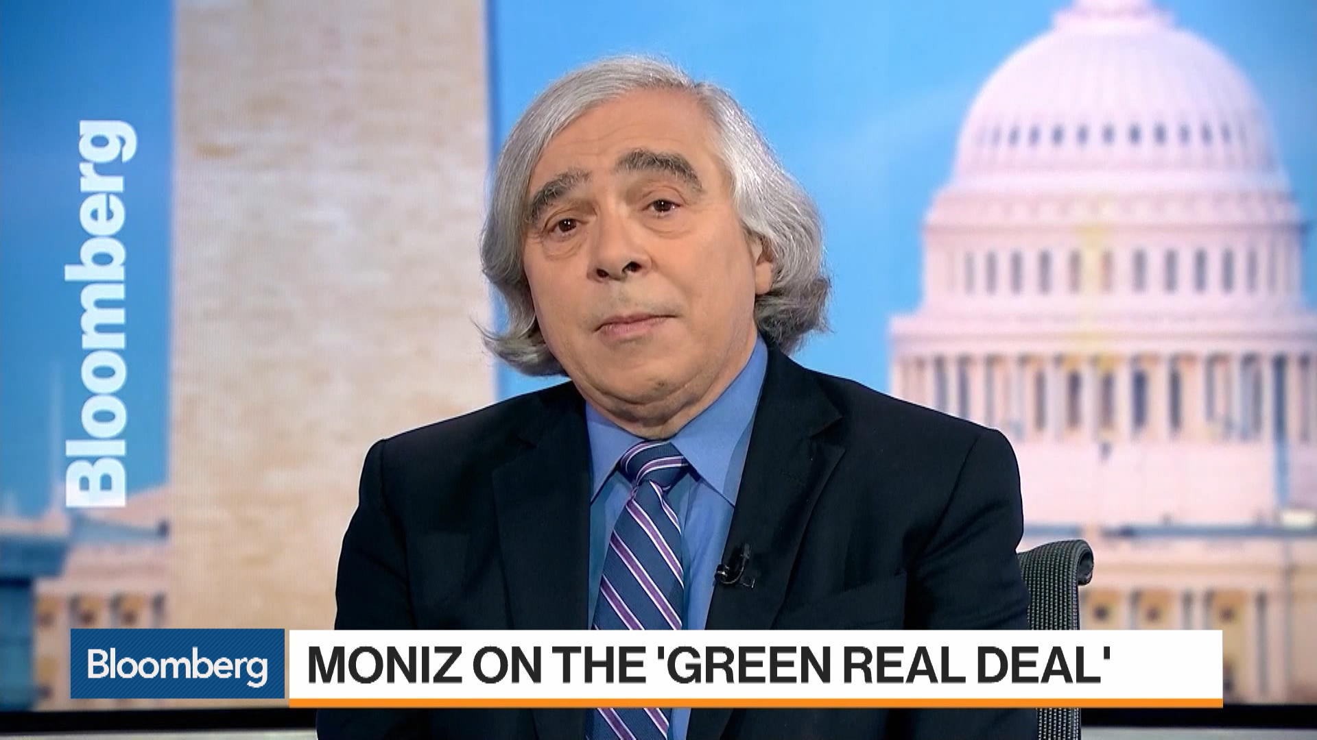 Watch Ernest Moniz Offers a 'Green Real Deal' - Bloomberg