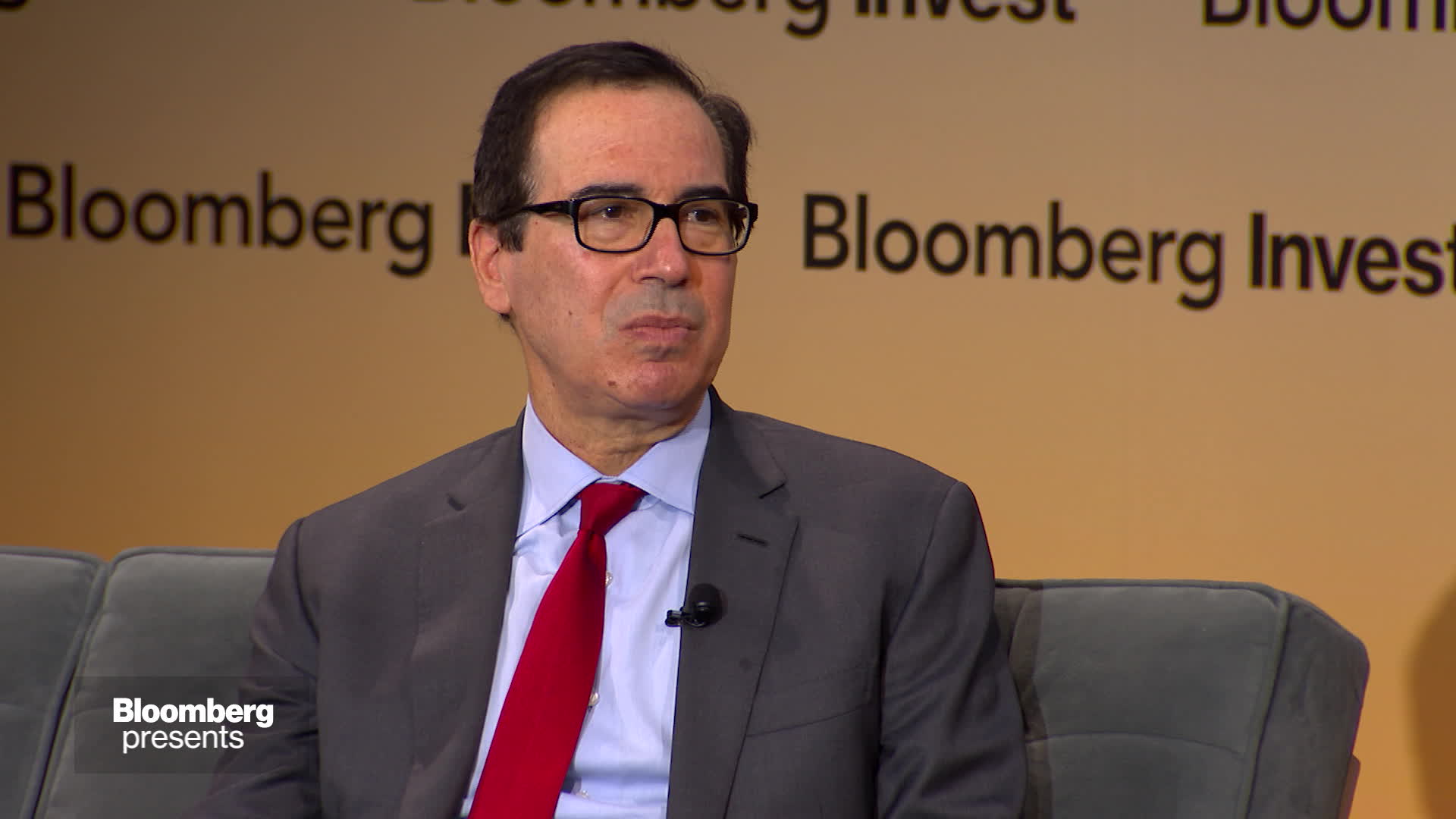 Watch Mnuchin: Republicans Need to Raise The Debt Ceiling - Bloomberg